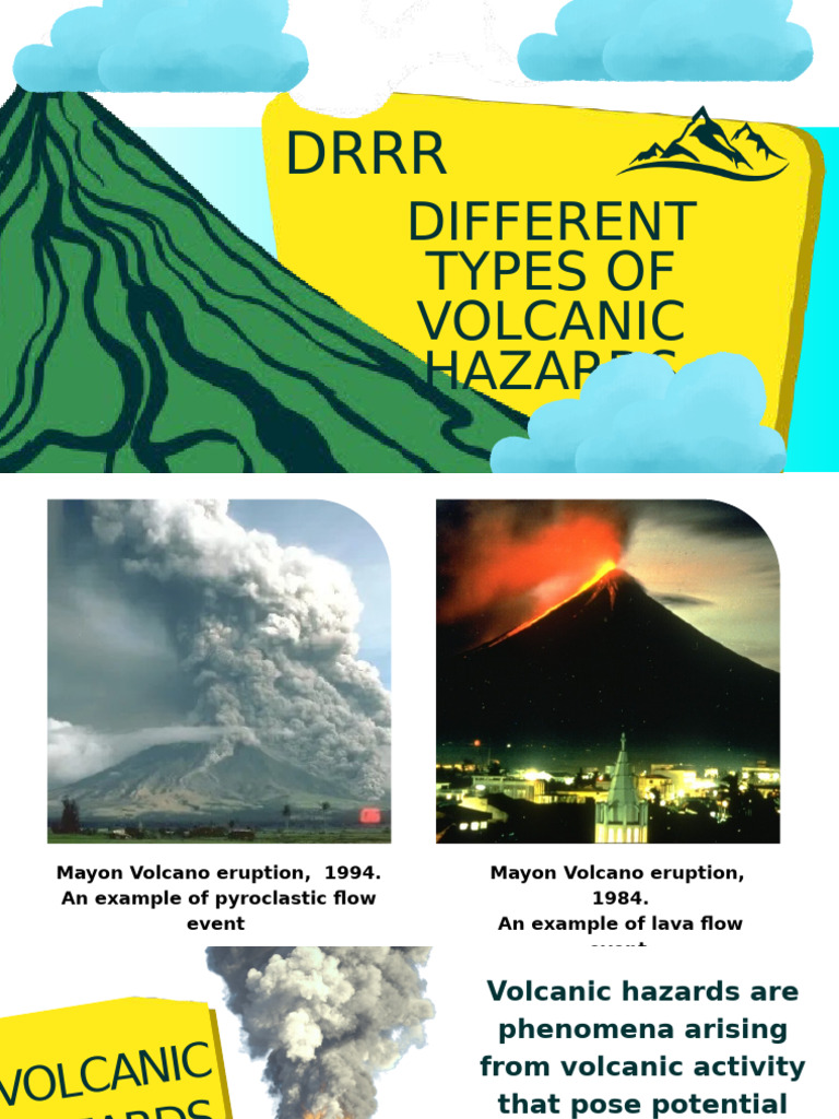 Different Types of Volcanic Hazards | PDF