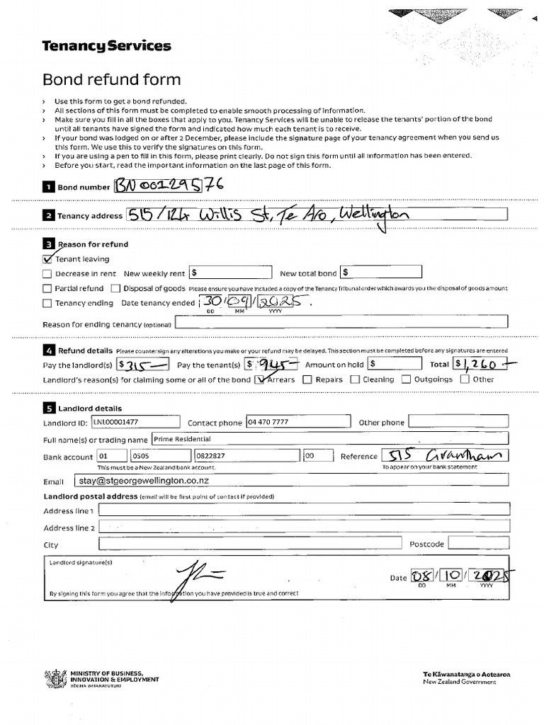 515 Bond Refund | PDF
