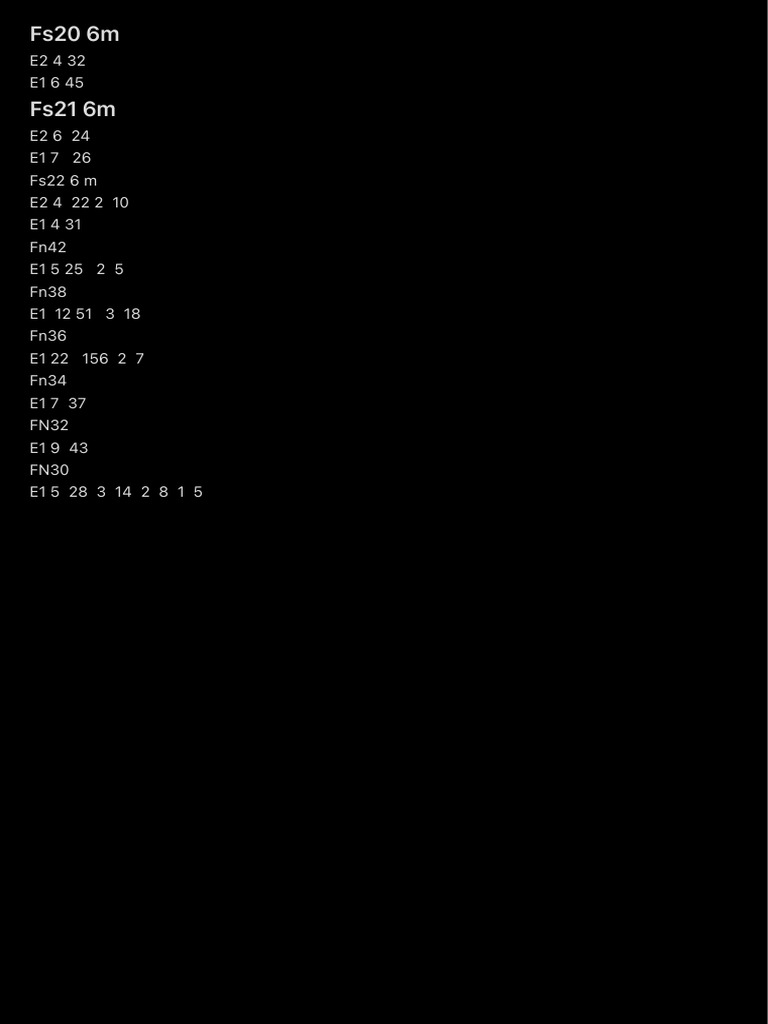 Fs20 6m | PDF