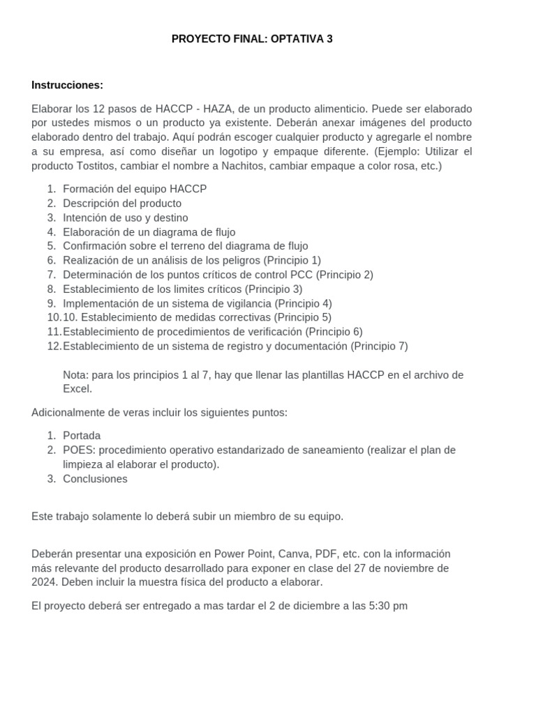 Proyecto Final Opt 3 2025 | PDF