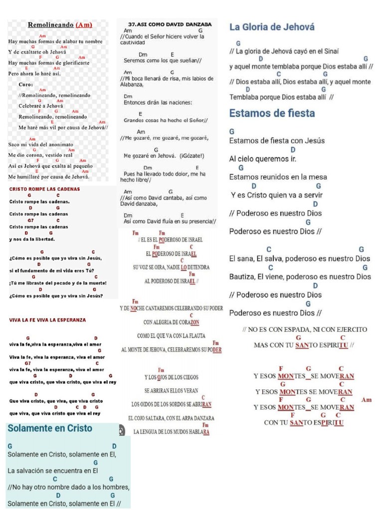 Coritos Nuevos | PDF