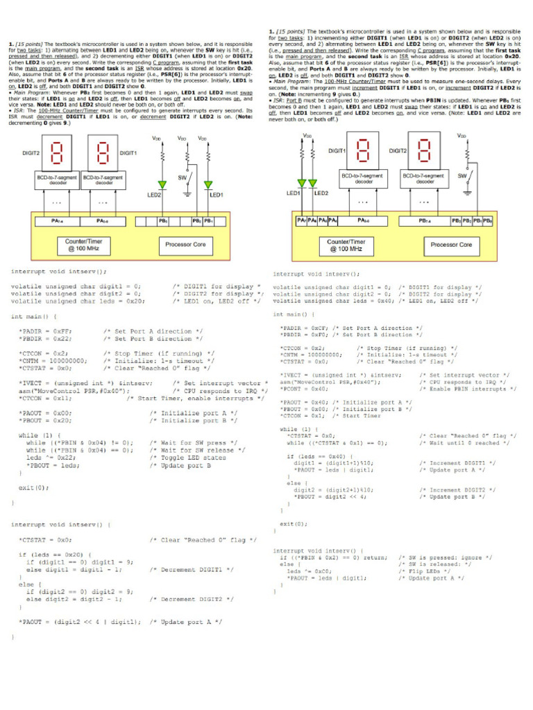 ECE 355 Formula Sheet | PDF