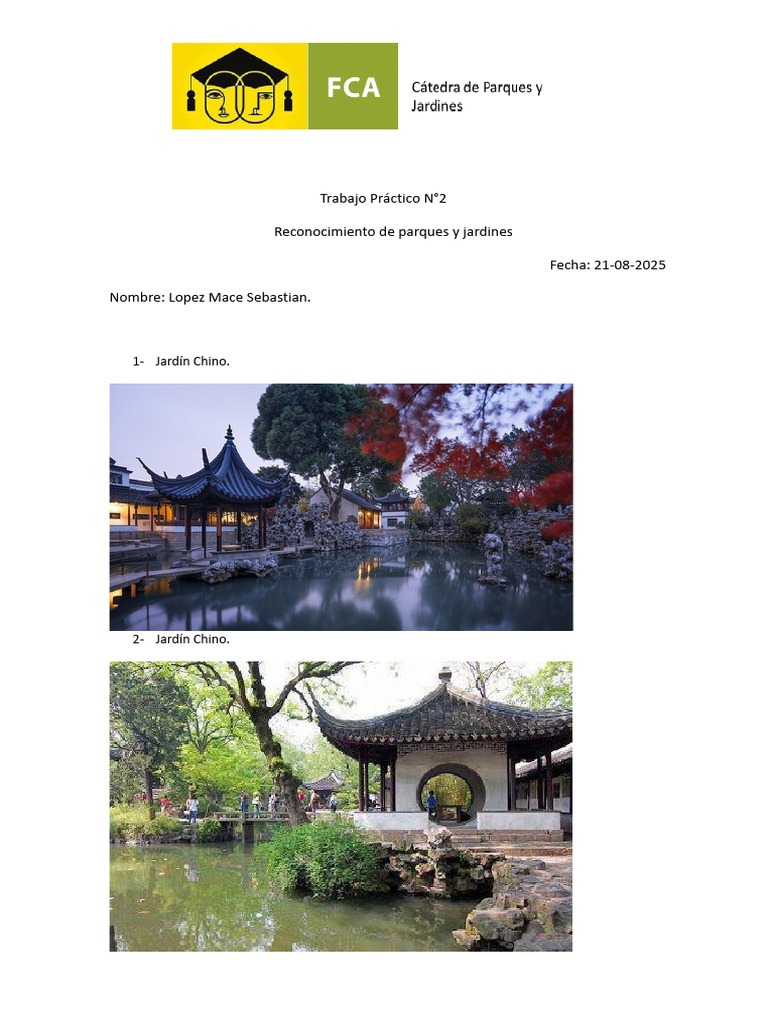 TP 2 Parques y Jardines. Lopez Mace Sebastian. | PDF