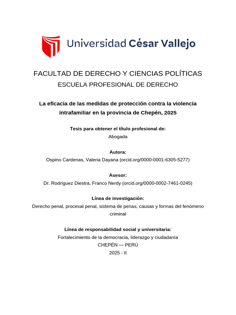 Tesis Completa Corregir Dia 13-11-2025 | PDF | Violencia doméstica ...