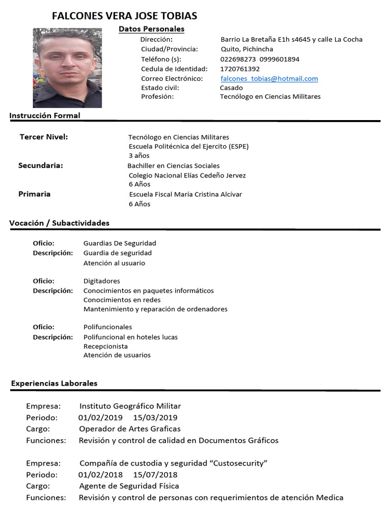 Falcones Vera Jose Tobias - 250721 - 160103 | PDF | Gestión de recursos ...