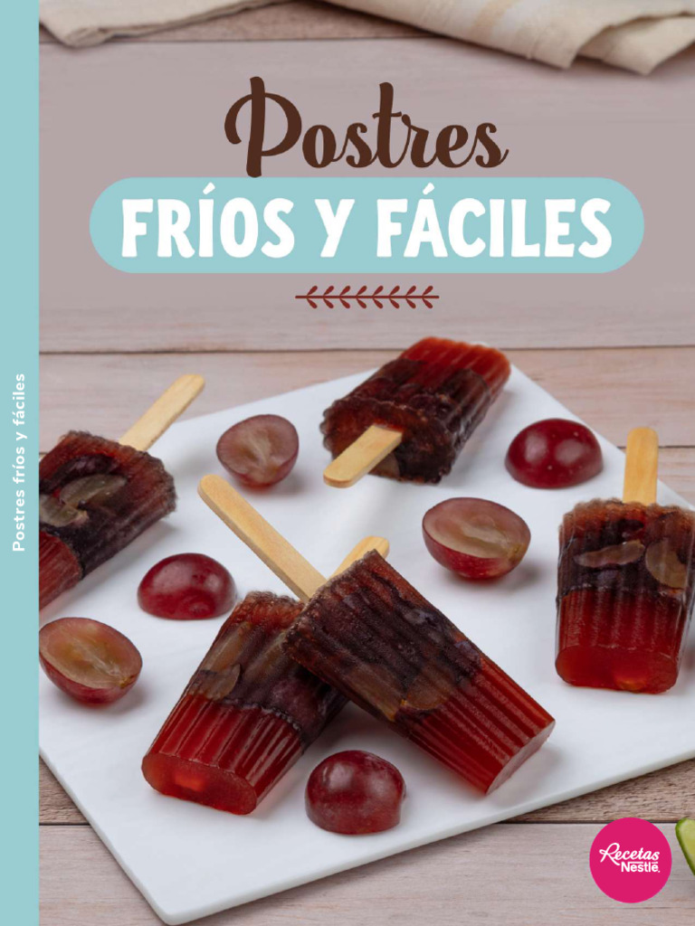 MX RN Recetario Postres Fríos y Fáciles 030325 Compressed | PDF ...