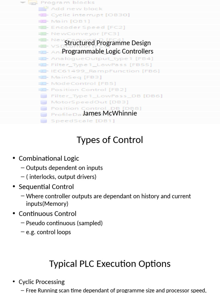 Structured Programme DesignS7rev1.3 | PDF | Programmable Logic ...