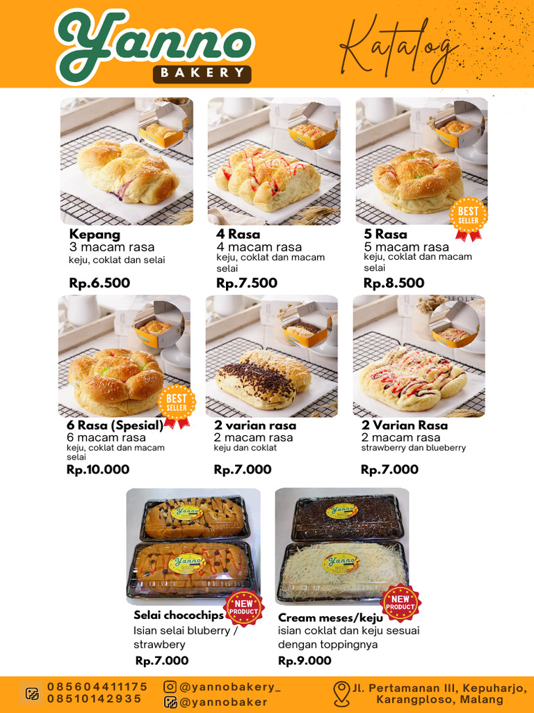 KATALOG YANNO BAKERY NEW_20250930_141327_0000 | PDF
