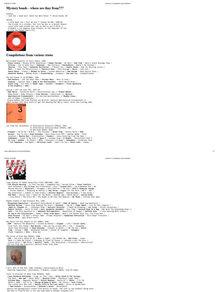 Volume 3 - Compilations and Mysteries | PDF