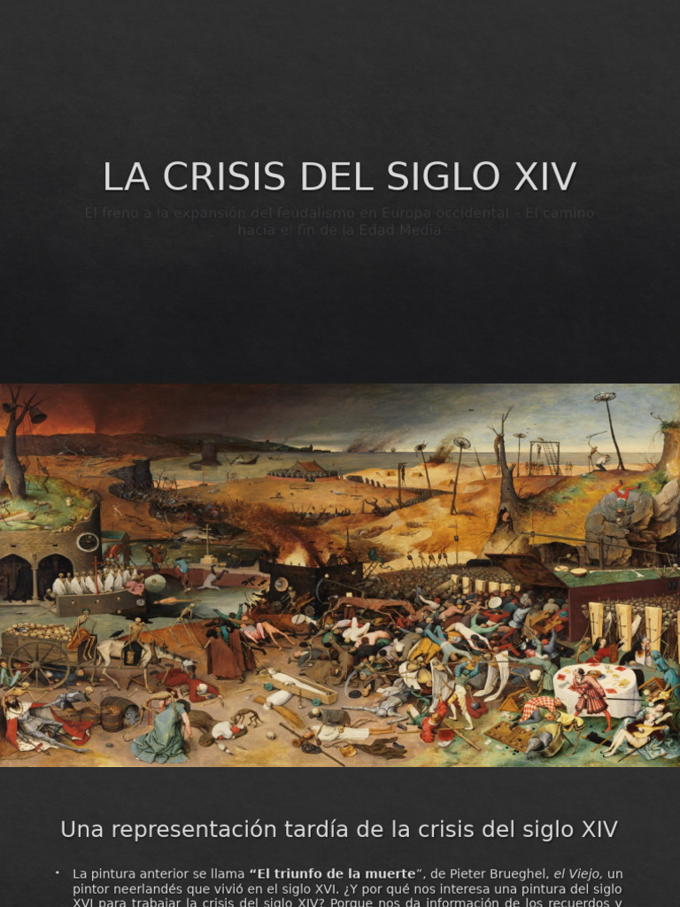 La Crisis Del Siglo Xiv | PDF | Feudalismo