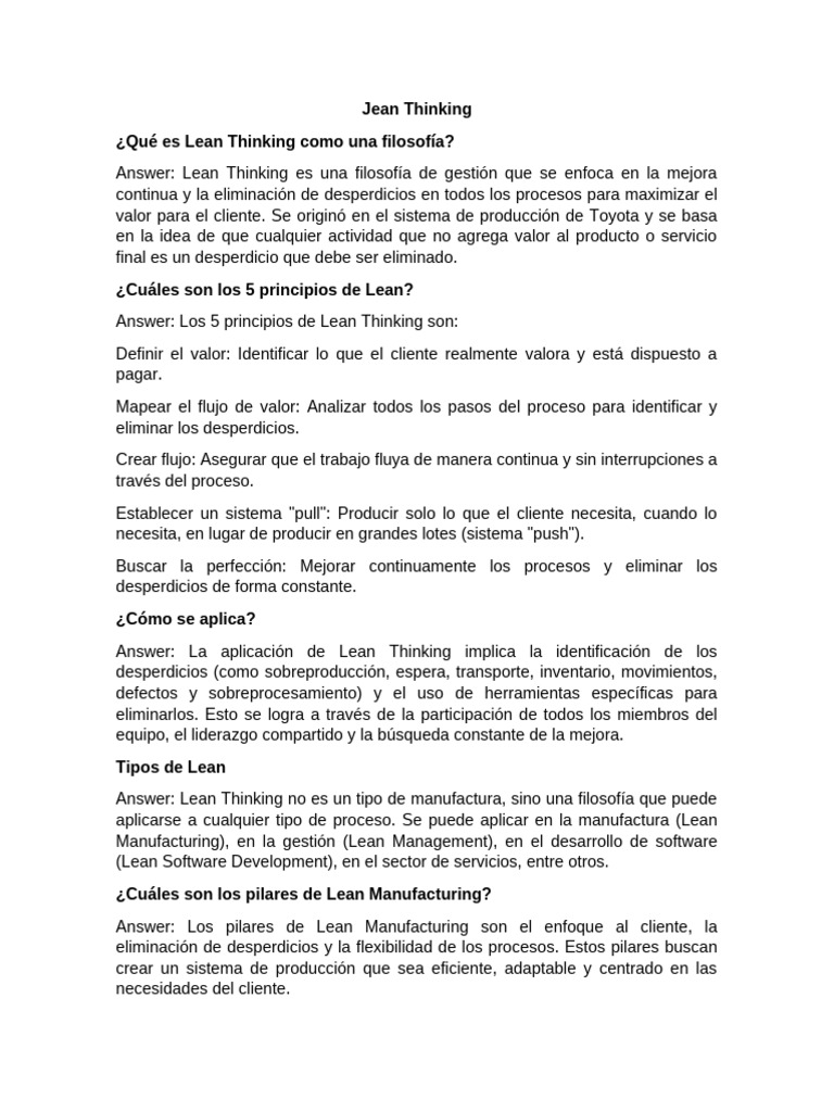 Gerencia Informatica | PDF | Lean Manufacturing | Benchmarking
