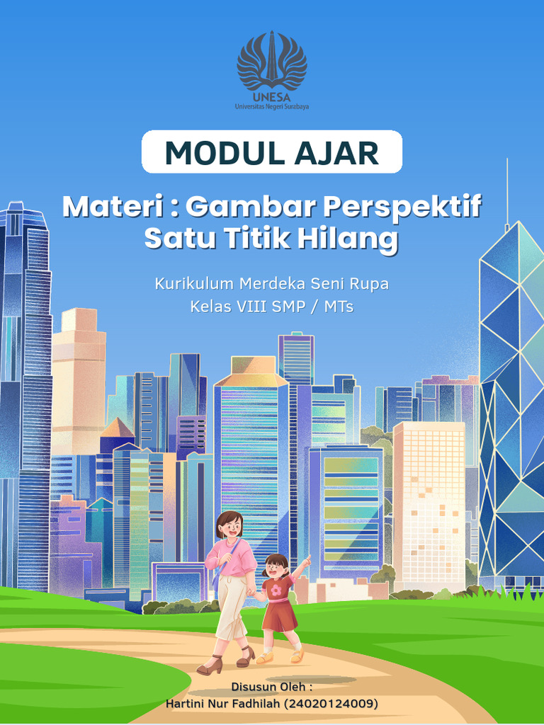 Modul Ajar Perspektif Satu Titik Hilang | PDF