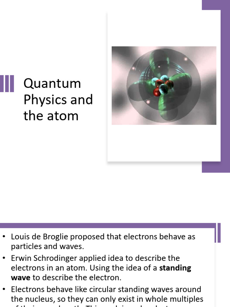 3.3 Quantum Model of the Atom | PDF