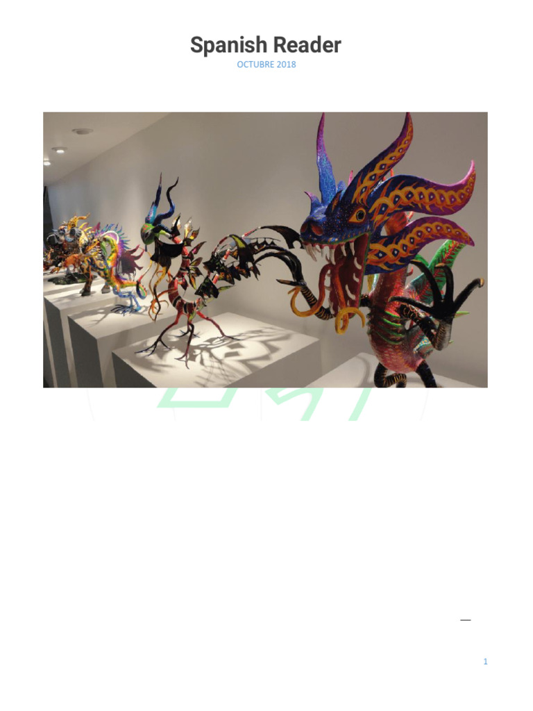 Origen de los Alebrijes en México | PDF