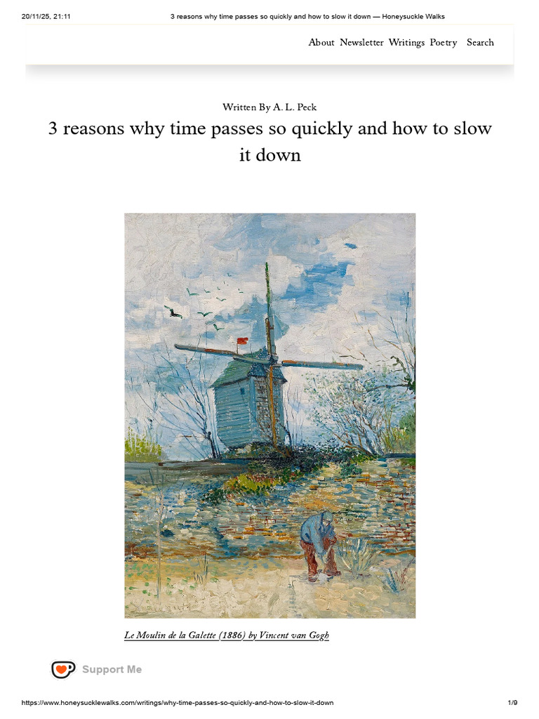 3 Reasons Why Time Passes So Quickly and How To Slow It Down ...