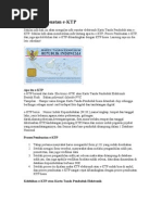 Ukuran KTP dalam Cm, Mm, dan Inch | PDF