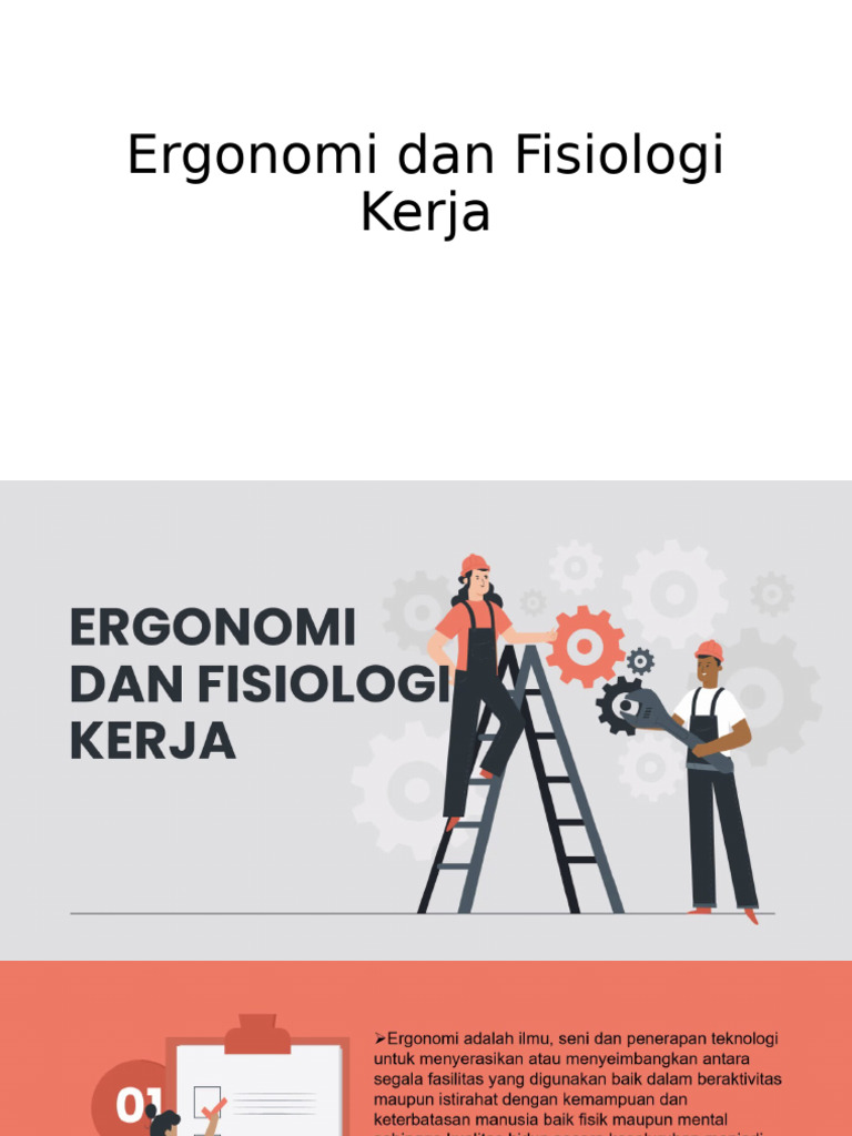 Ergonomi Dan Fisiologi Kerja | PDF