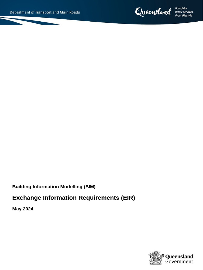 BIM Exchange Information Requirements | PDF | Building Information ...