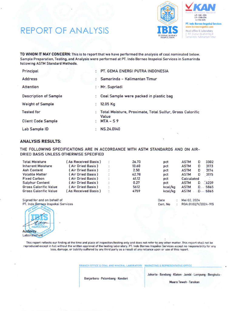 ROA MTA – S 9 | PDF