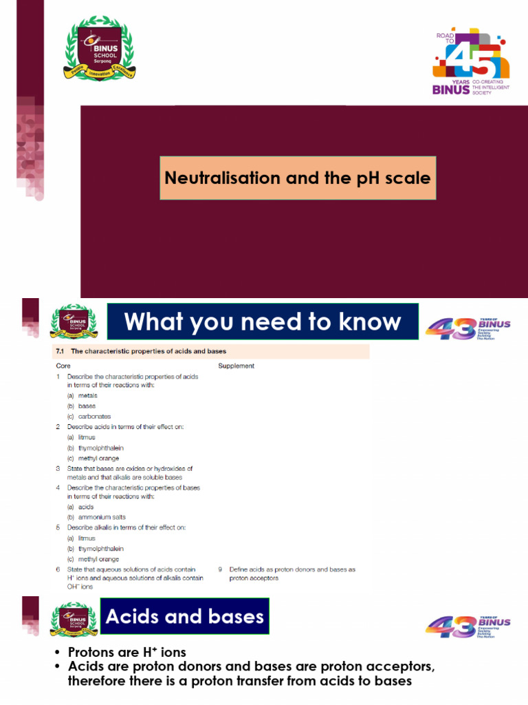 Understanding pH and Neutralisation | PDF | Acid | Hydroxide