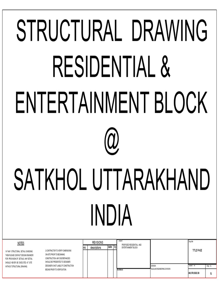 Resi & Entert Block Drawing-3 | PDF | Civil Engineering | Building ...