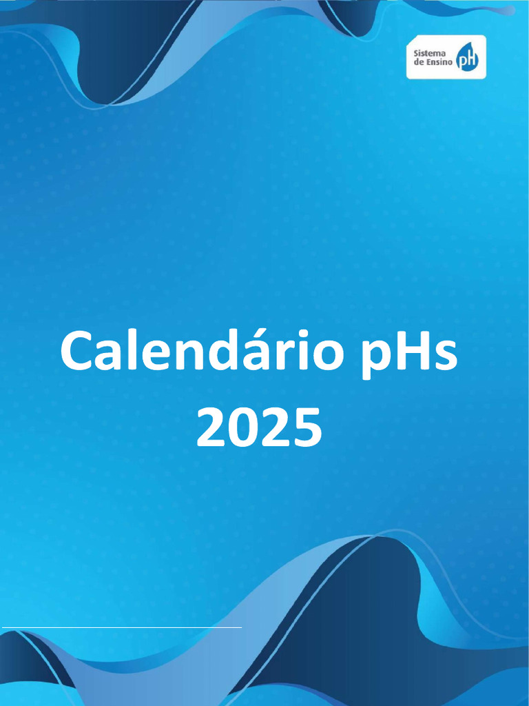 Calendario Phs 2025 Atualizado | PDF