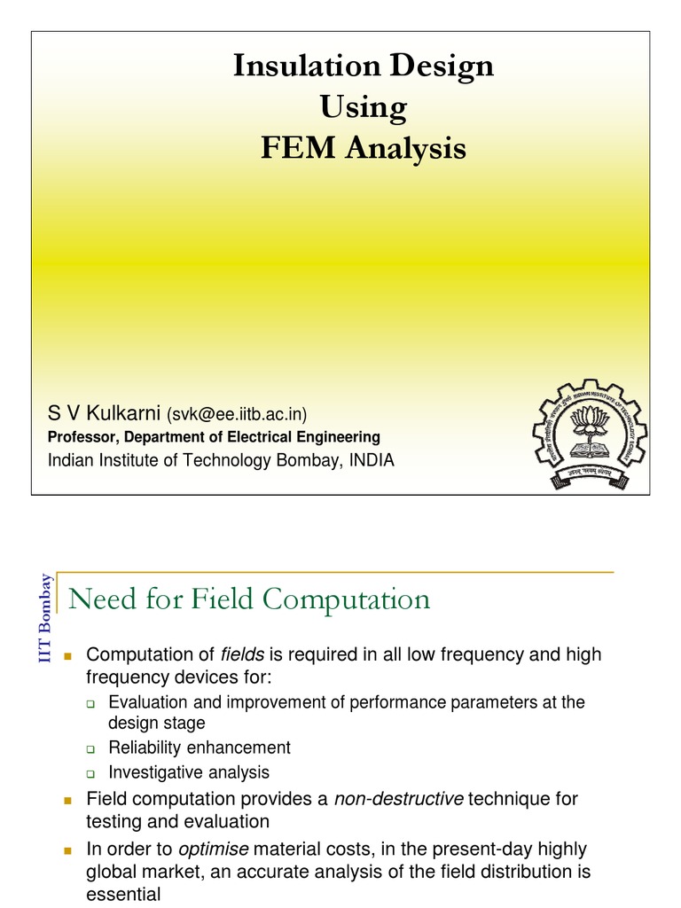 FEM1 | PDF | Computational Electromagnetics | Finite Element Method