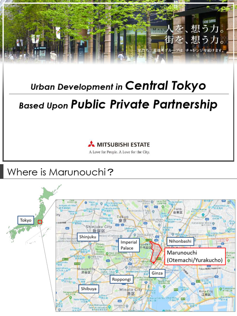 Urban Development in Central Tokyo - (Omy) | PDF | Tokyo | Economies