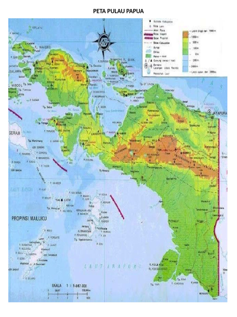 Peta Pulau Papua | PDF