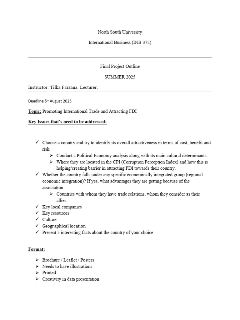 Final Project Outline | PDF