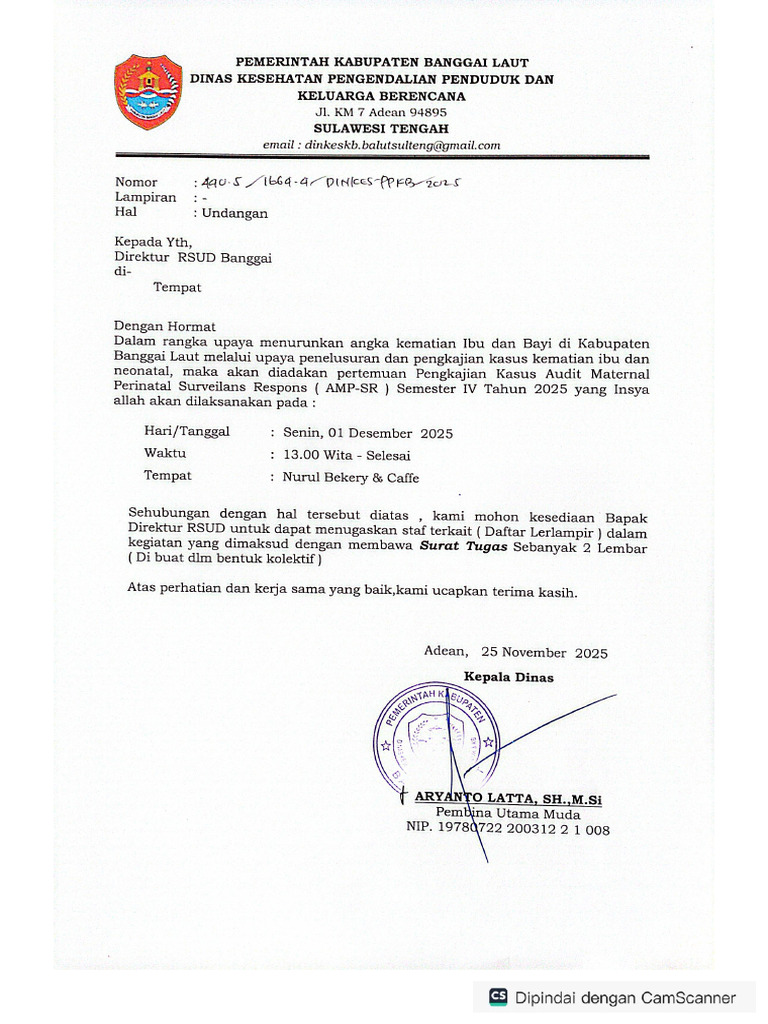 Undangan Amp-sr Rs | PDF