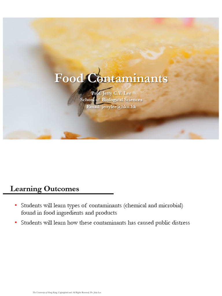 11 Food Chem 2024 Contaminants | PDF | Mycotoxin | Fertilizer
