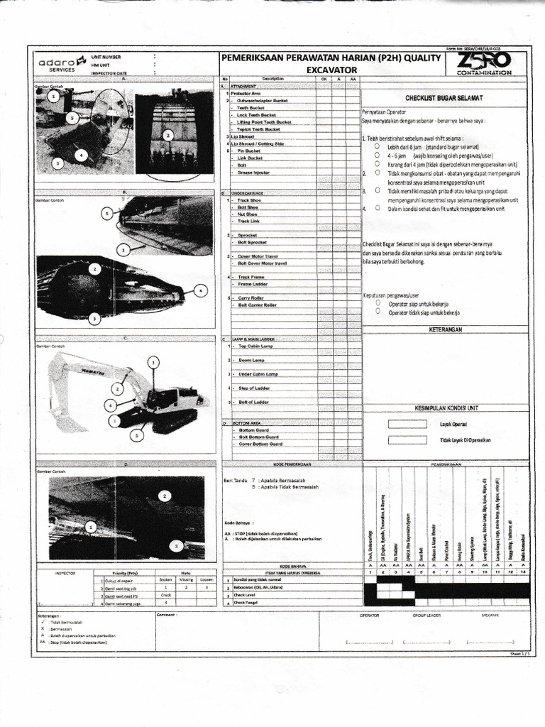 P2H Quality Exca | PDF