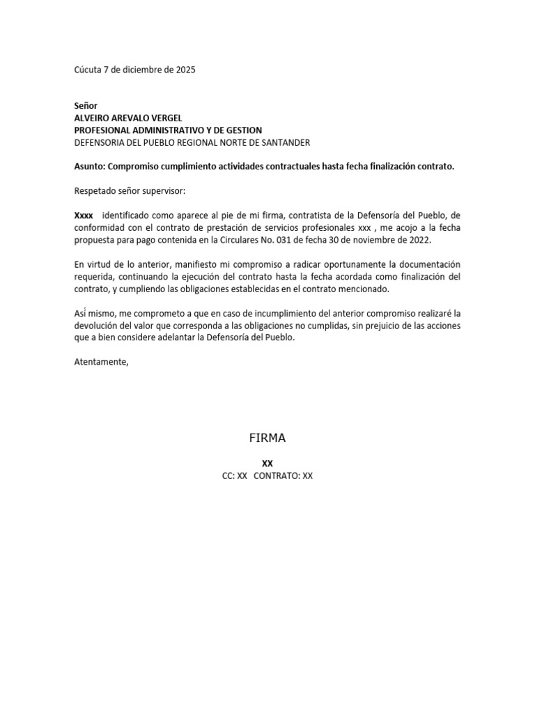 Anexo Circular No. 031 de 2022 | PDF