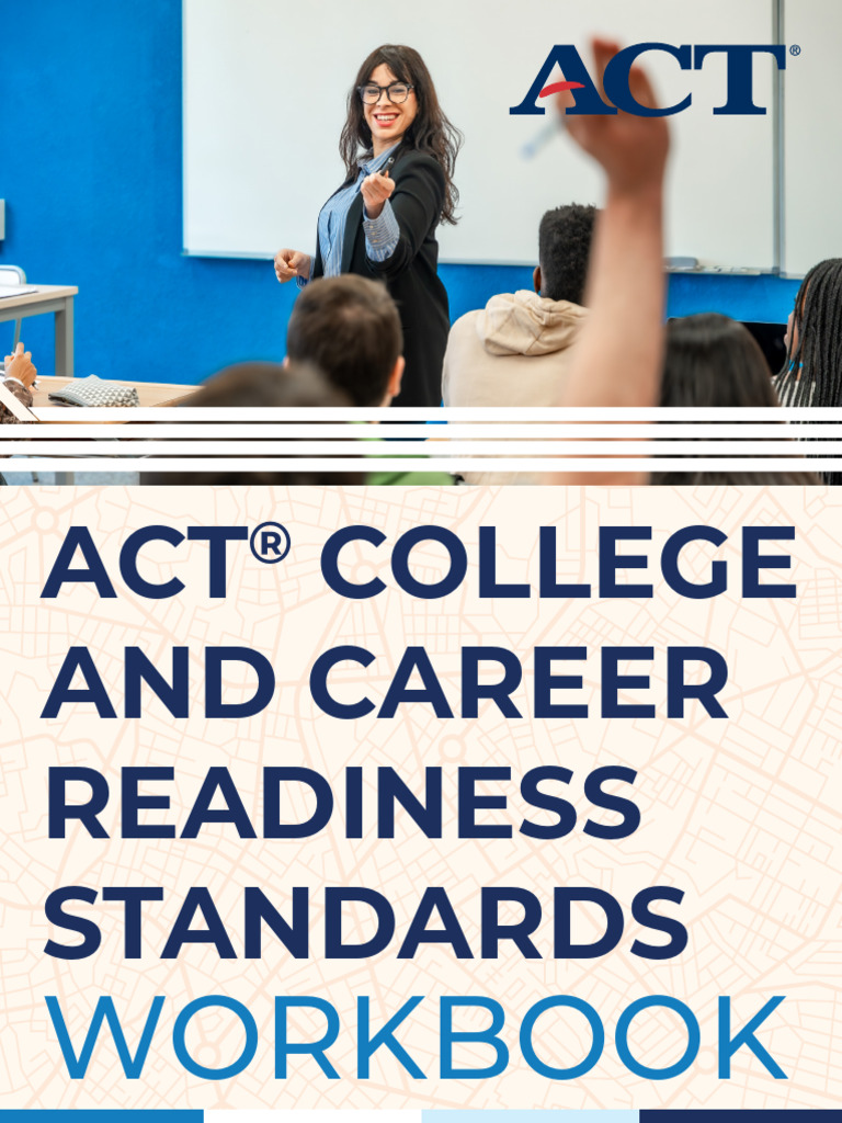 ACT College and Career Readiness Standards Workbook | PDF | English ...