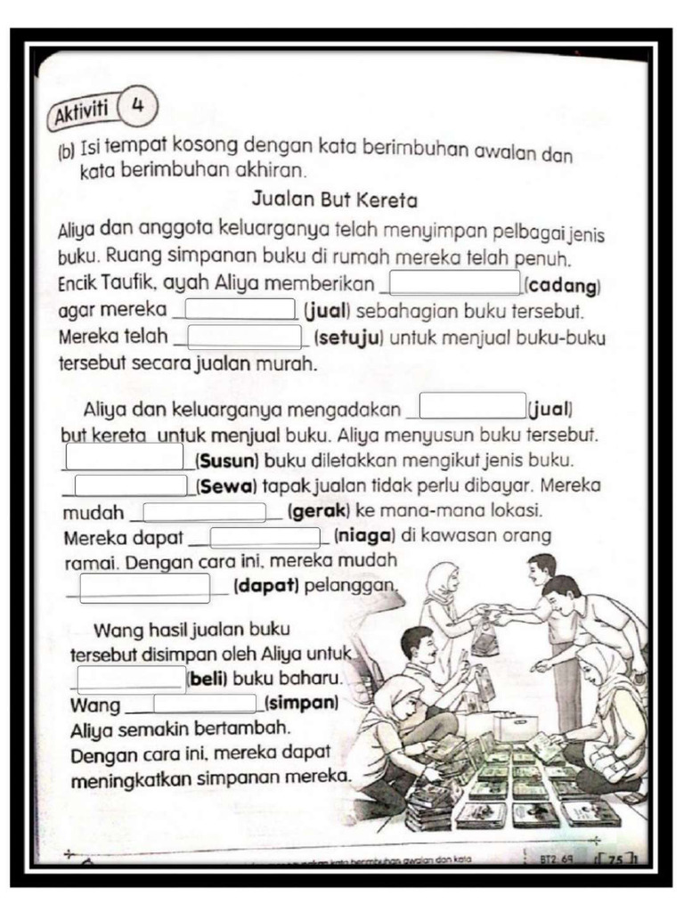 Kata Berimbuhan Awalan Dan Akhiran | PDF