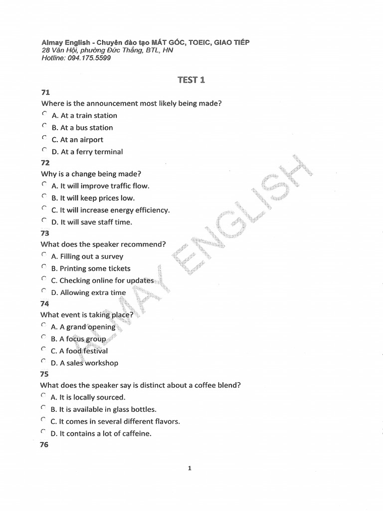 part 3 listening (1) | PDF