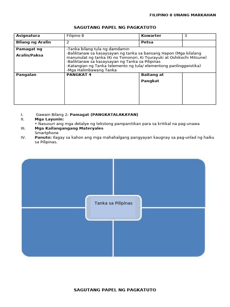 Q3 Week 3 Worksheet | PDF