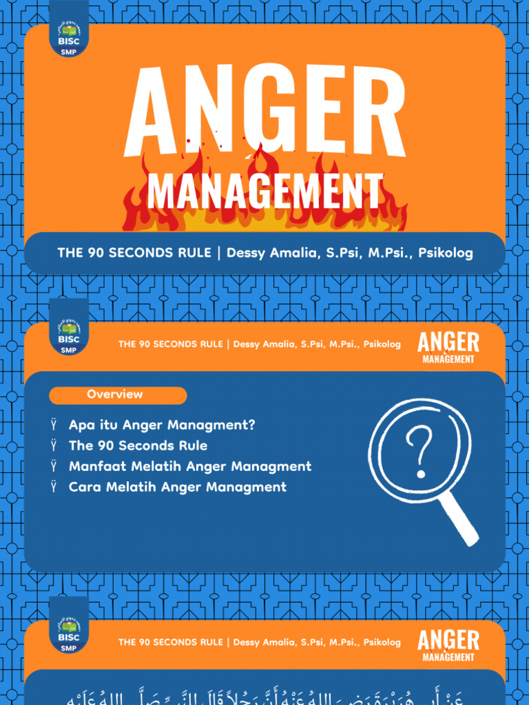 Anger Management - Training Psikolog-25 April 2025 | PDF