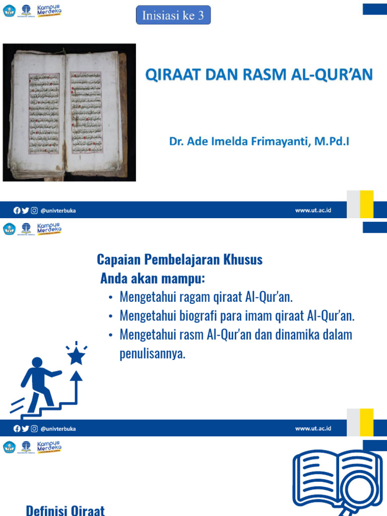 Ragam Qiraat dan Rasm Al-Qur'an | PDF