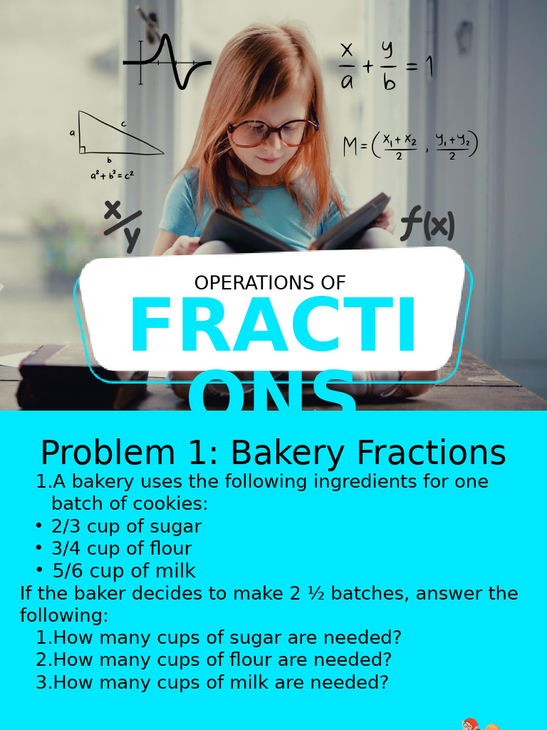 Fraction Operations Practice Problems | PDF