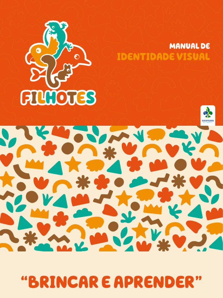 Manual de Identidade Visual Filhotes | PDF | Cor | Design de comunicação