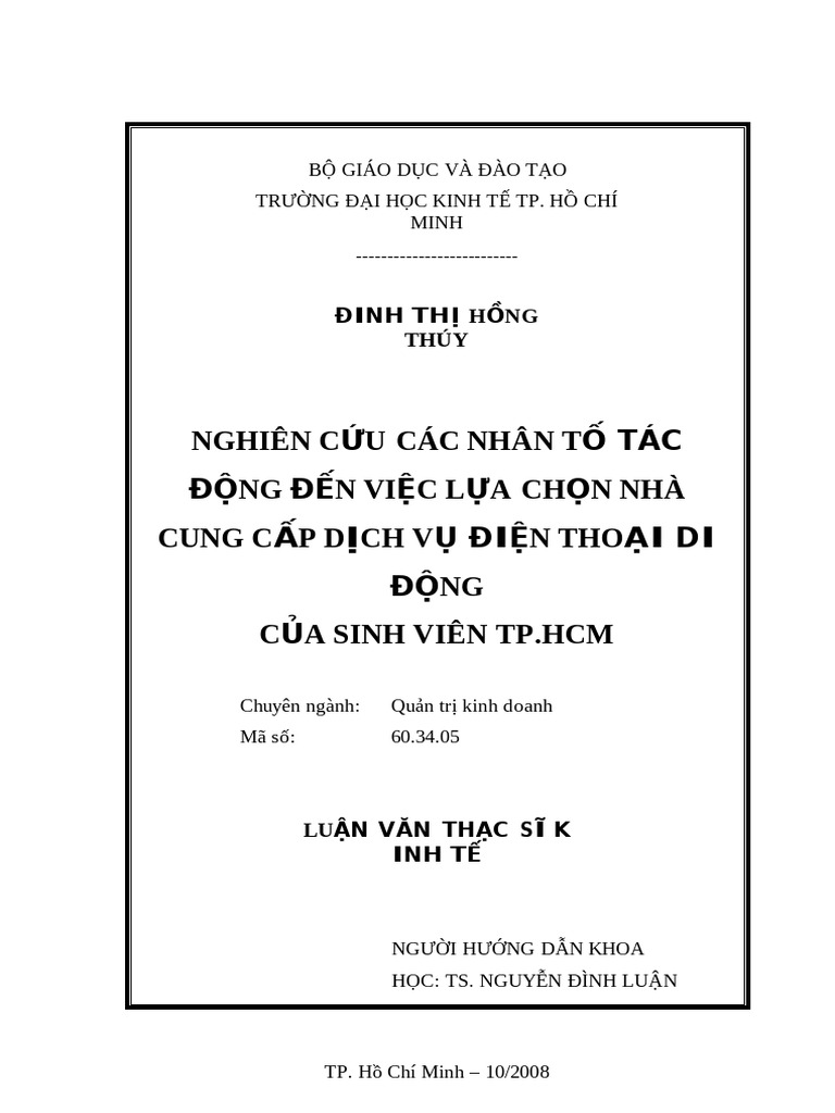 Nhan To Tac Dong | PDF