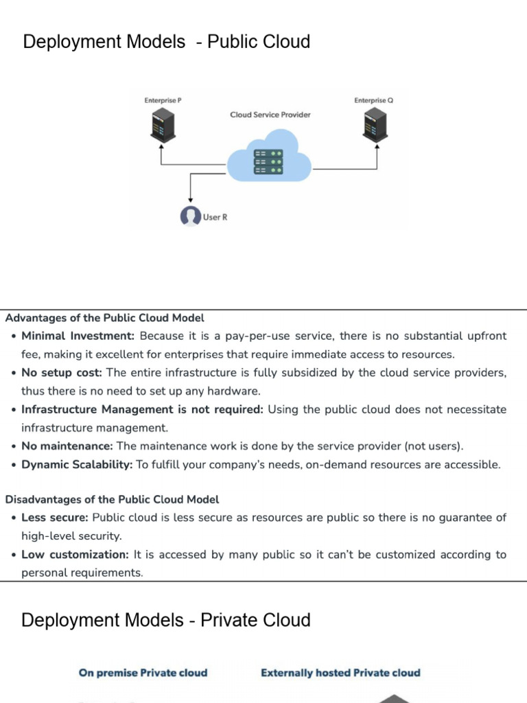 Cloud Deployment | PDF