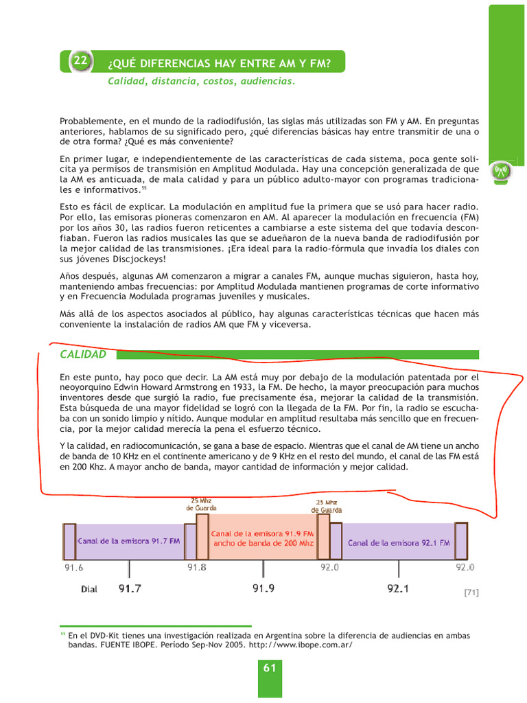 Diferencias entre AM y FM en radio | PDF | Modulación de frecuencia | Hertz