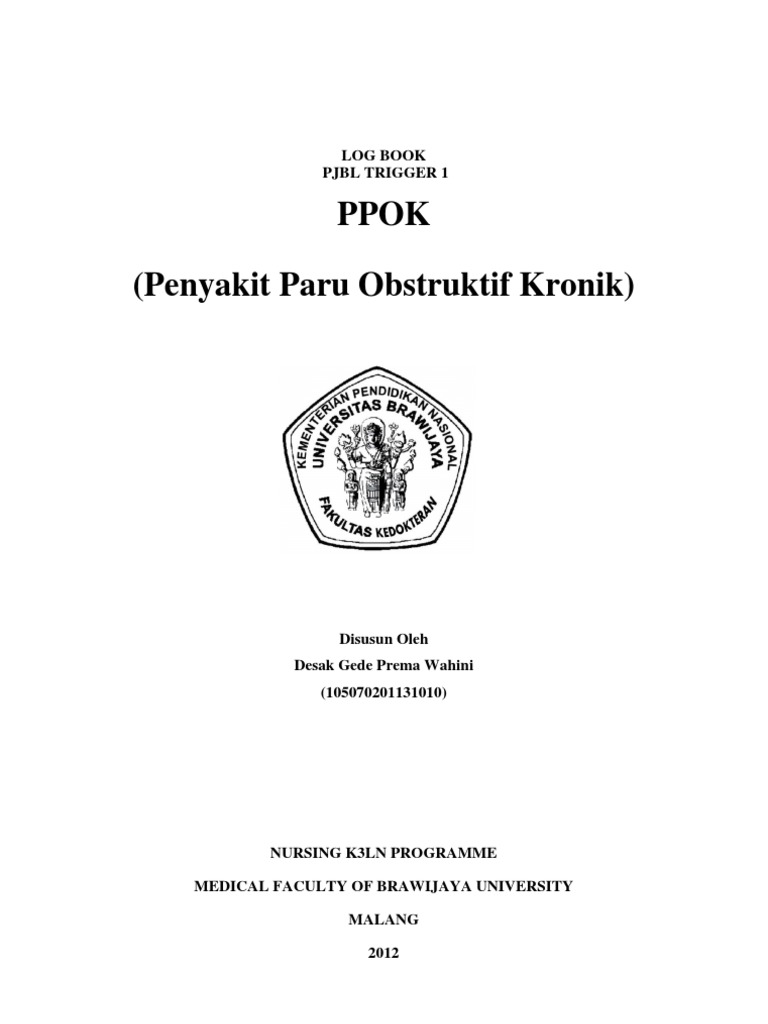 PPOK (Penyakit Paru Obstruktif Kronik) | PDF | Sains & Matematika