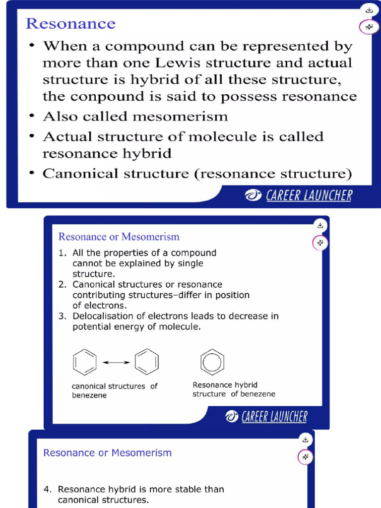 Resonance, Inductive Effect (Organic) | PDF