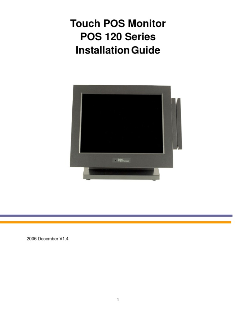 POS 120 Series Installation Guide | PDF | Waste Management | Recycling