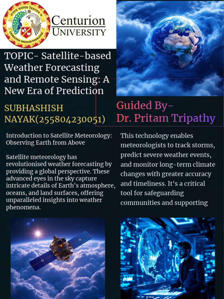 Satellite Weather Forecasting Insights | PDF | Weather | Weather ...