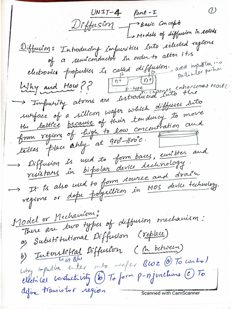 Diffusion vs. Ion Implantation in VLSI | PDF | Doping (Semiconductor ...